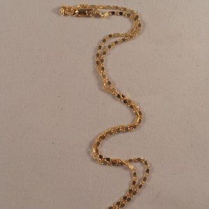 Jewelry | 18k Yellow Gold Filled Tile Chain Necklace 18 | Poshmark